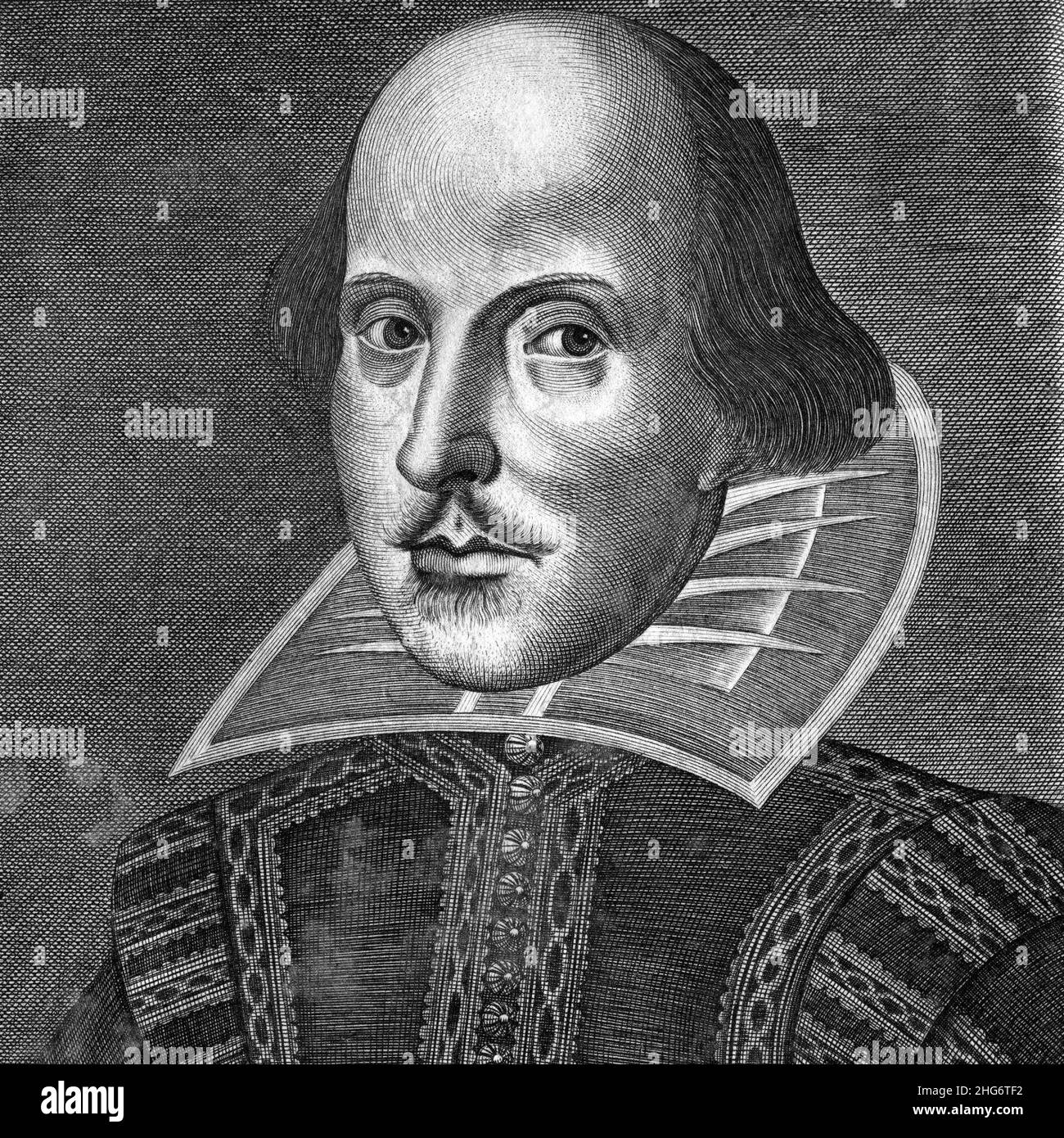 Shakespeare engraving 1787cropped Stock Photo - Alamy