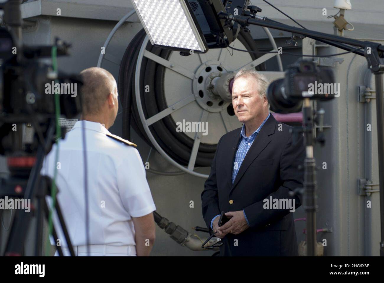Shawn Duane and Kevin Tibbles 180715 Stock Photo - Alamy