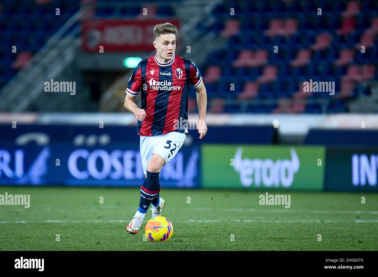 Renato Dall'Ara stadium, Bologna, Italy, January 17, 2022, Bologna's ...