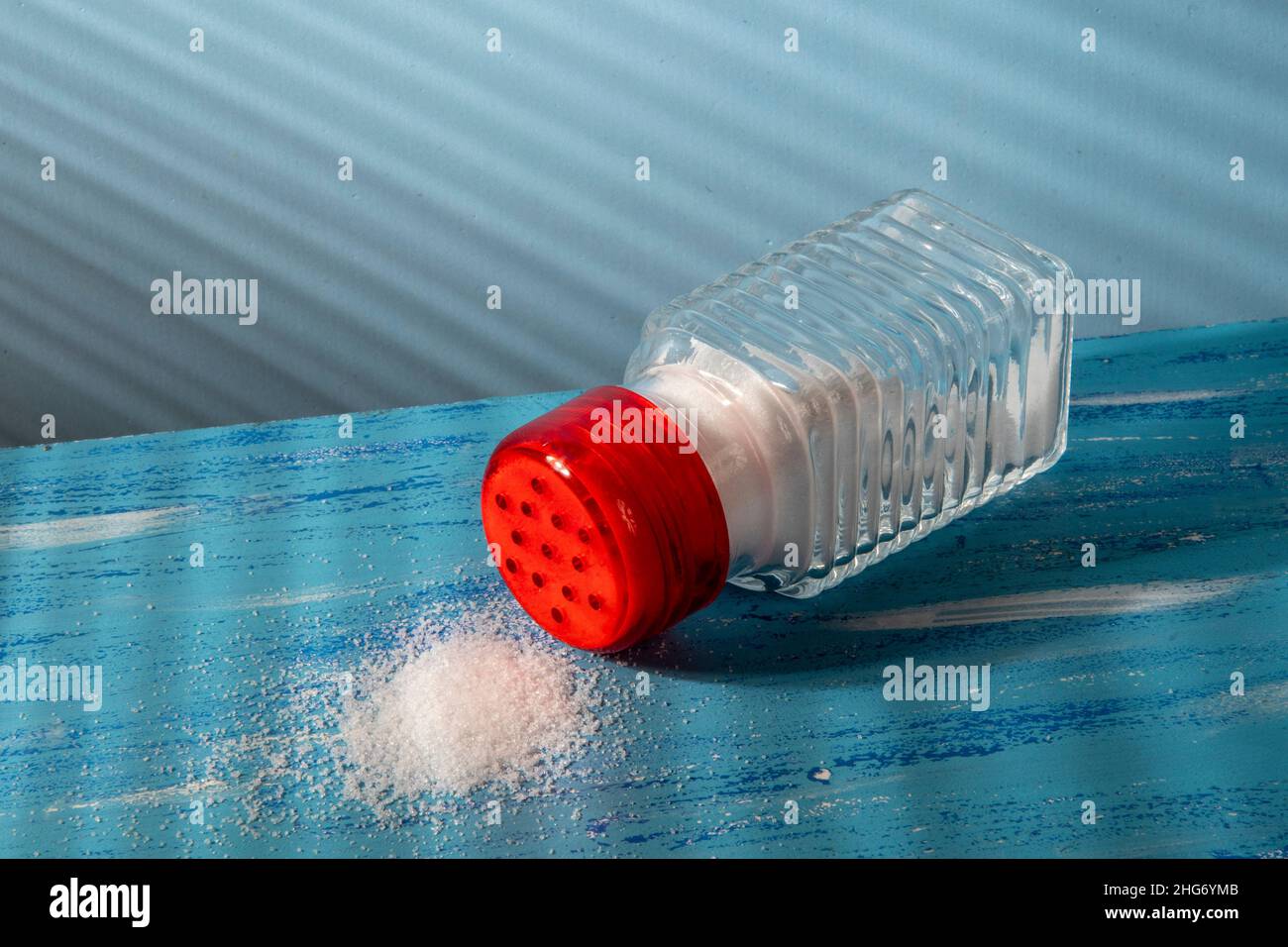 Salt spill on kitchen hi-res stock photography and images - Alamy