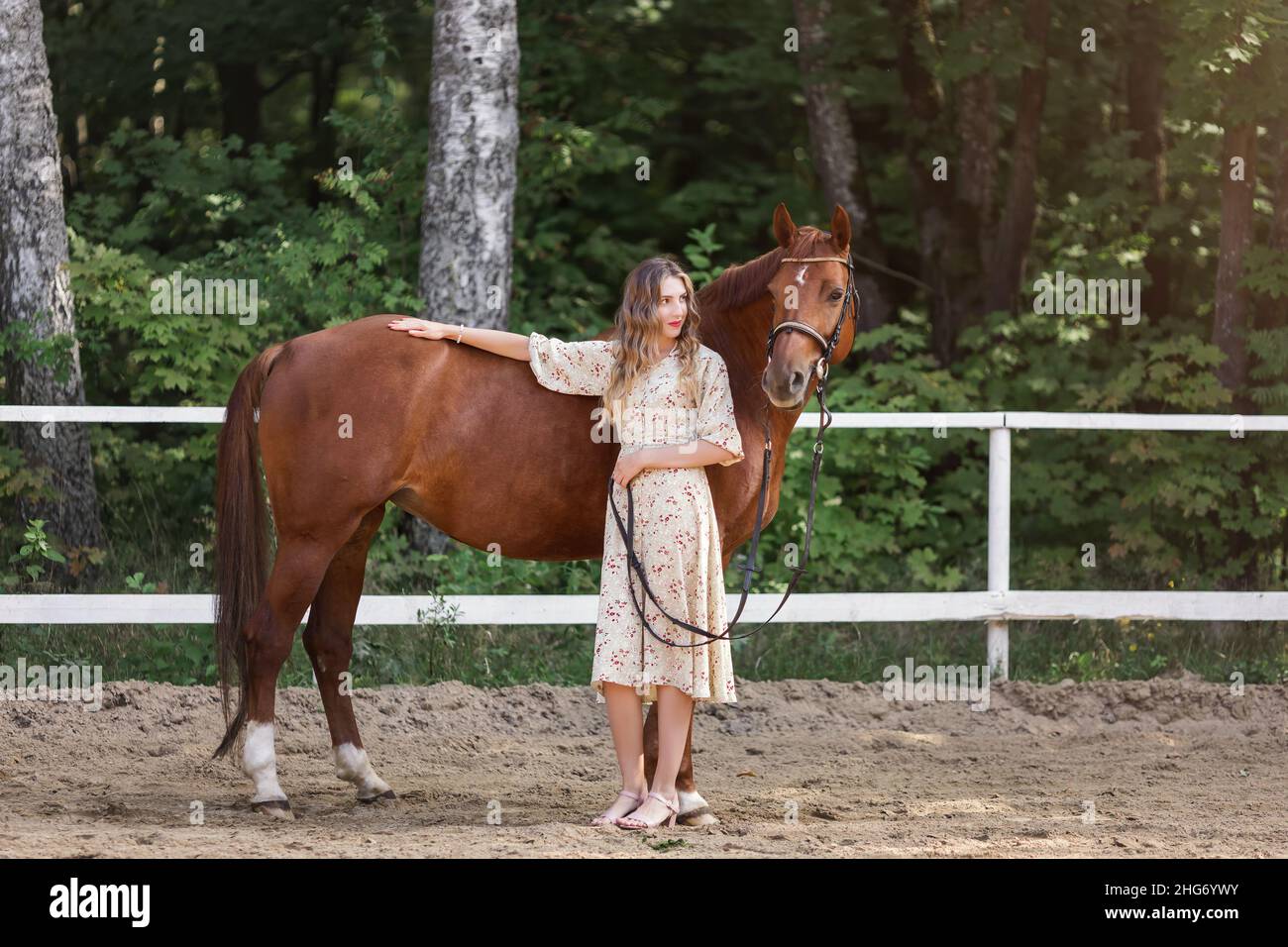 Horse people hugging hi-res stock photography and images - Alamy