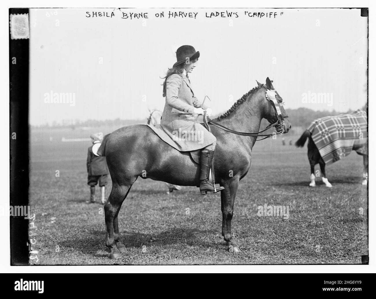 Sheila Byrne on Harvey Ladew's ''Cardiff'' Stock Photo - Alamy