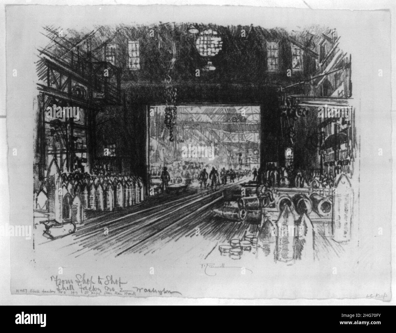 Shell factory, no. 2 Stock Photo - Alamy