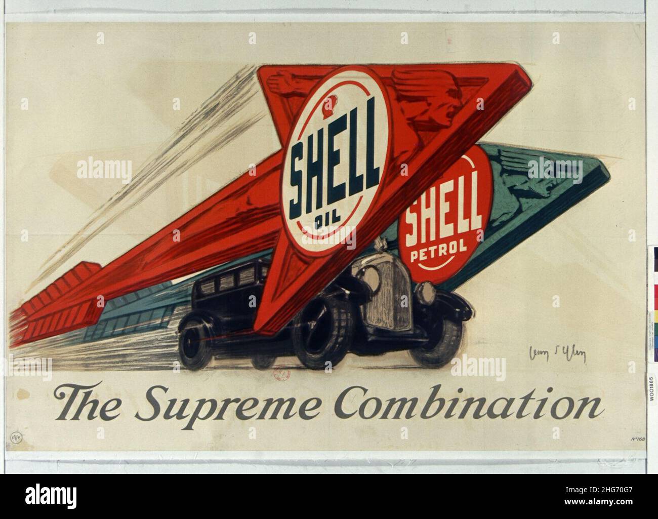Shell oil - Shell petrol - The supreme combination Stock Photo - Alamy