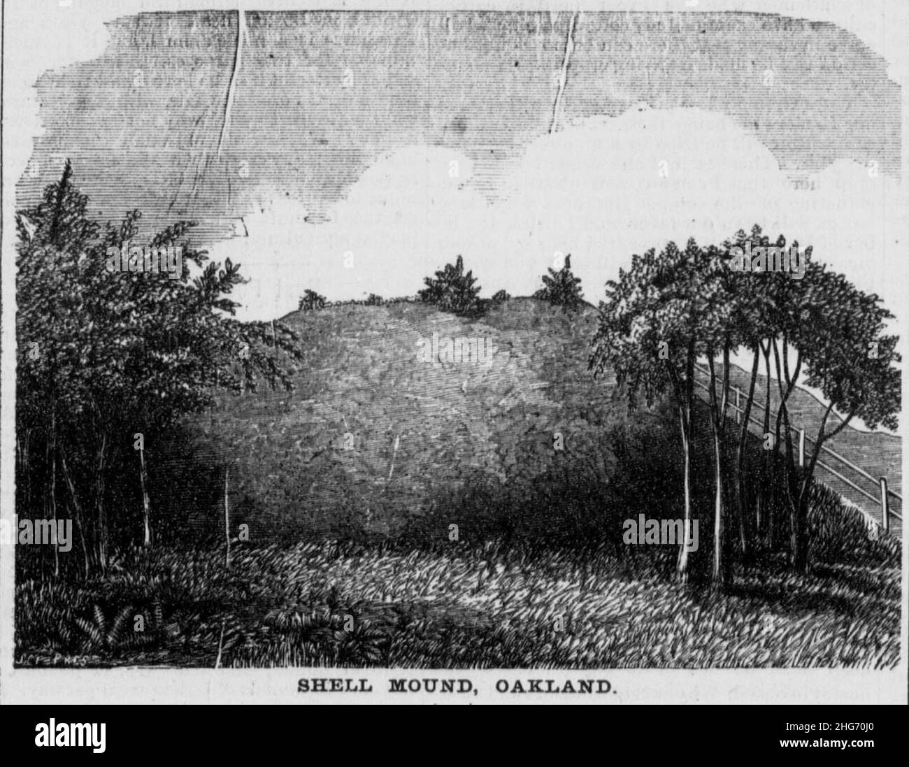 Shell Mound, Oakland Stock Photo - Alamy