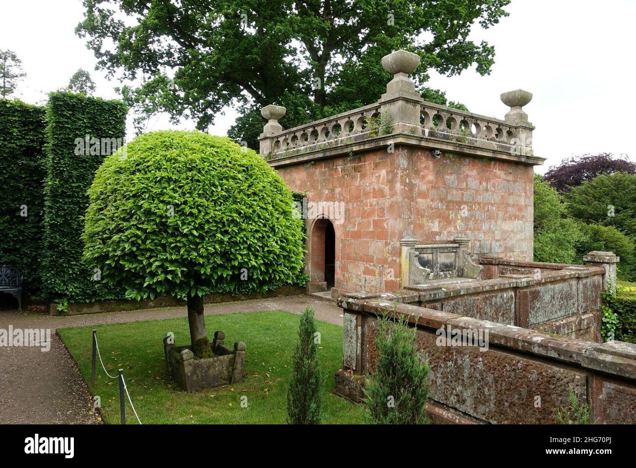 Shelter House - Biddulph Grange - Staffordshire, England Stock Photo ...