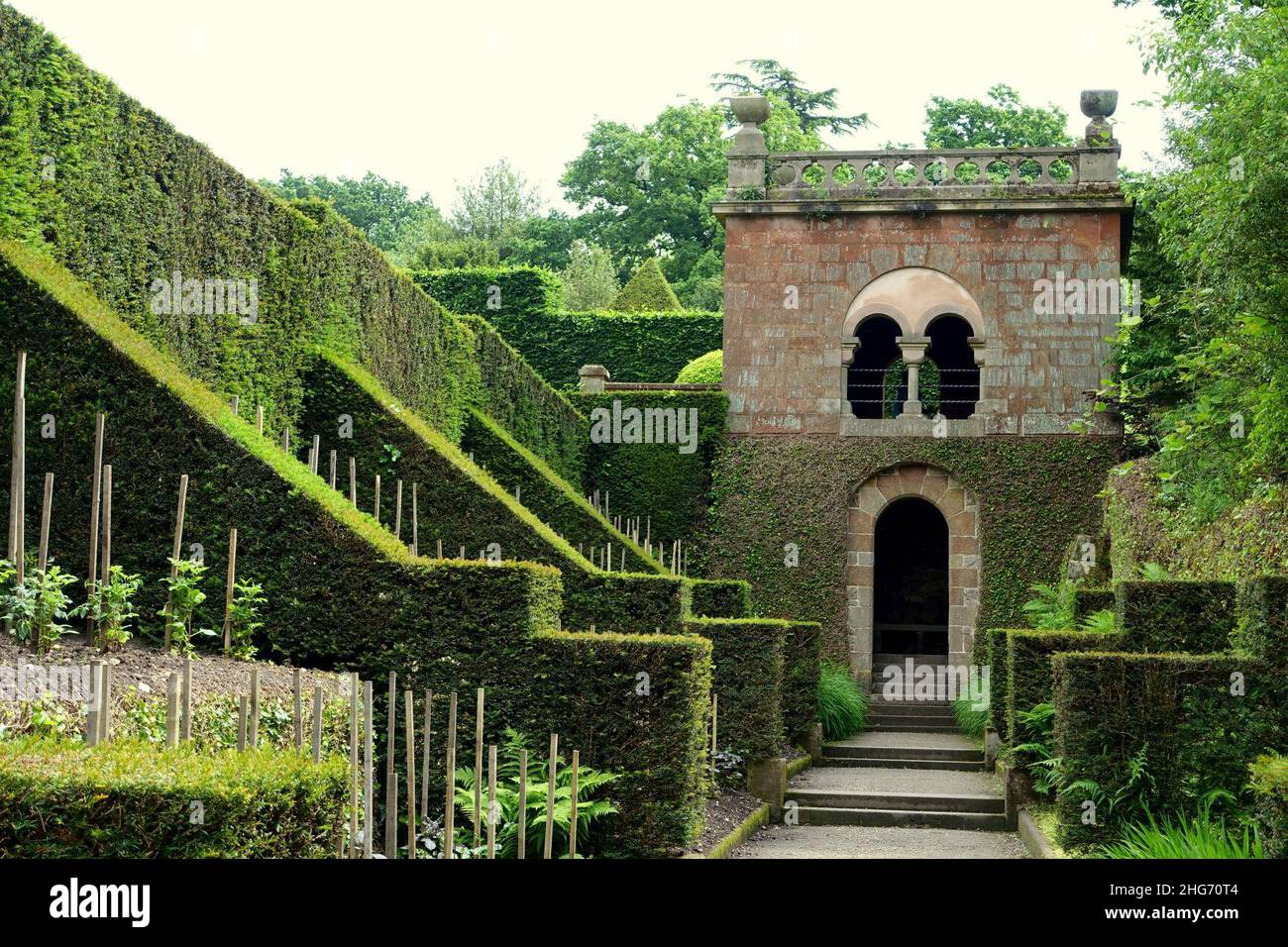 Shelter House - Biddulph Grange - Staffordshire, England Stock Photo ...