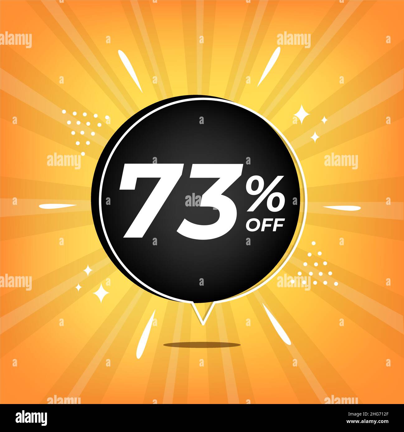 Balloon number 73 Stock Vector Images - Alamy