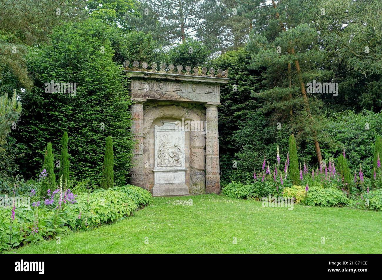 Shepherd's monument shugborough hi-res stock photography and images - Alamy