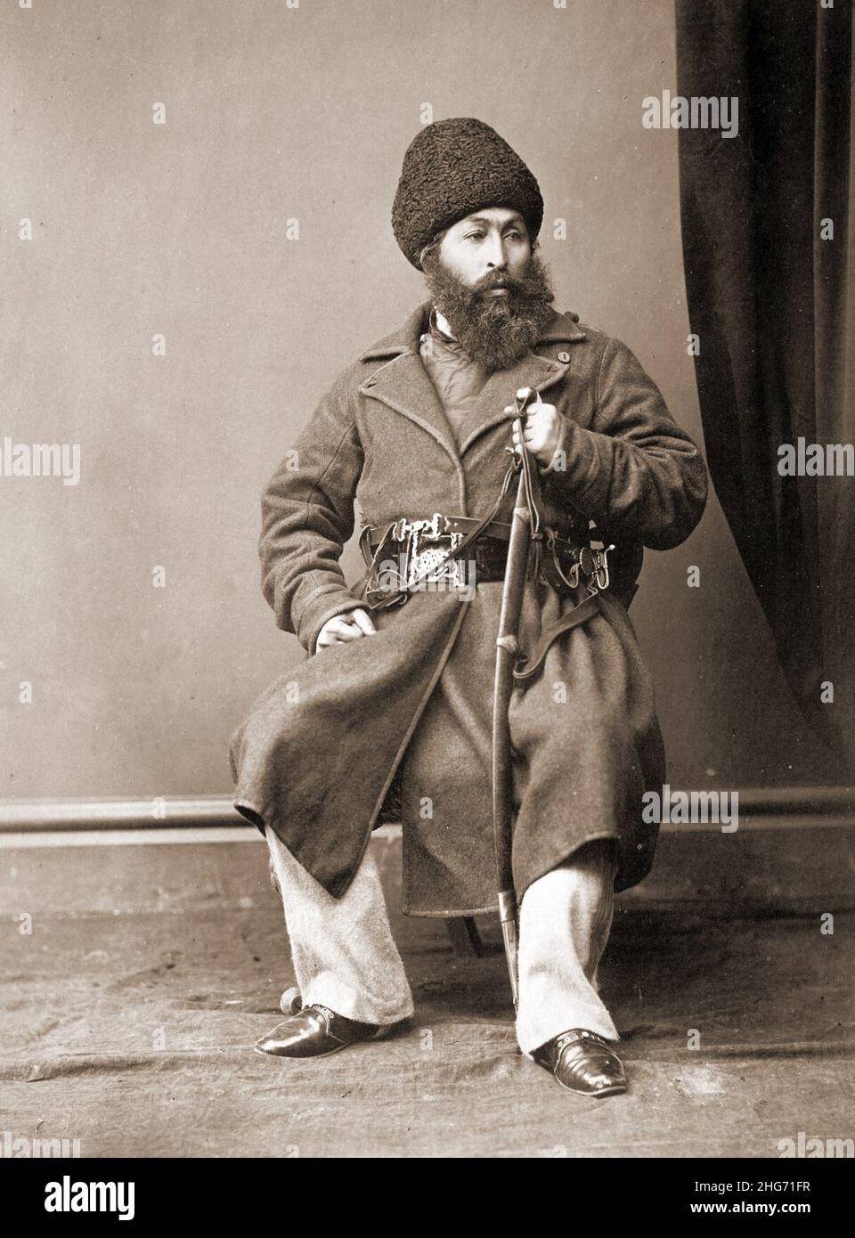 Sher Ali Khan of Afghanistan in 1869 Stock Photo - Alamy