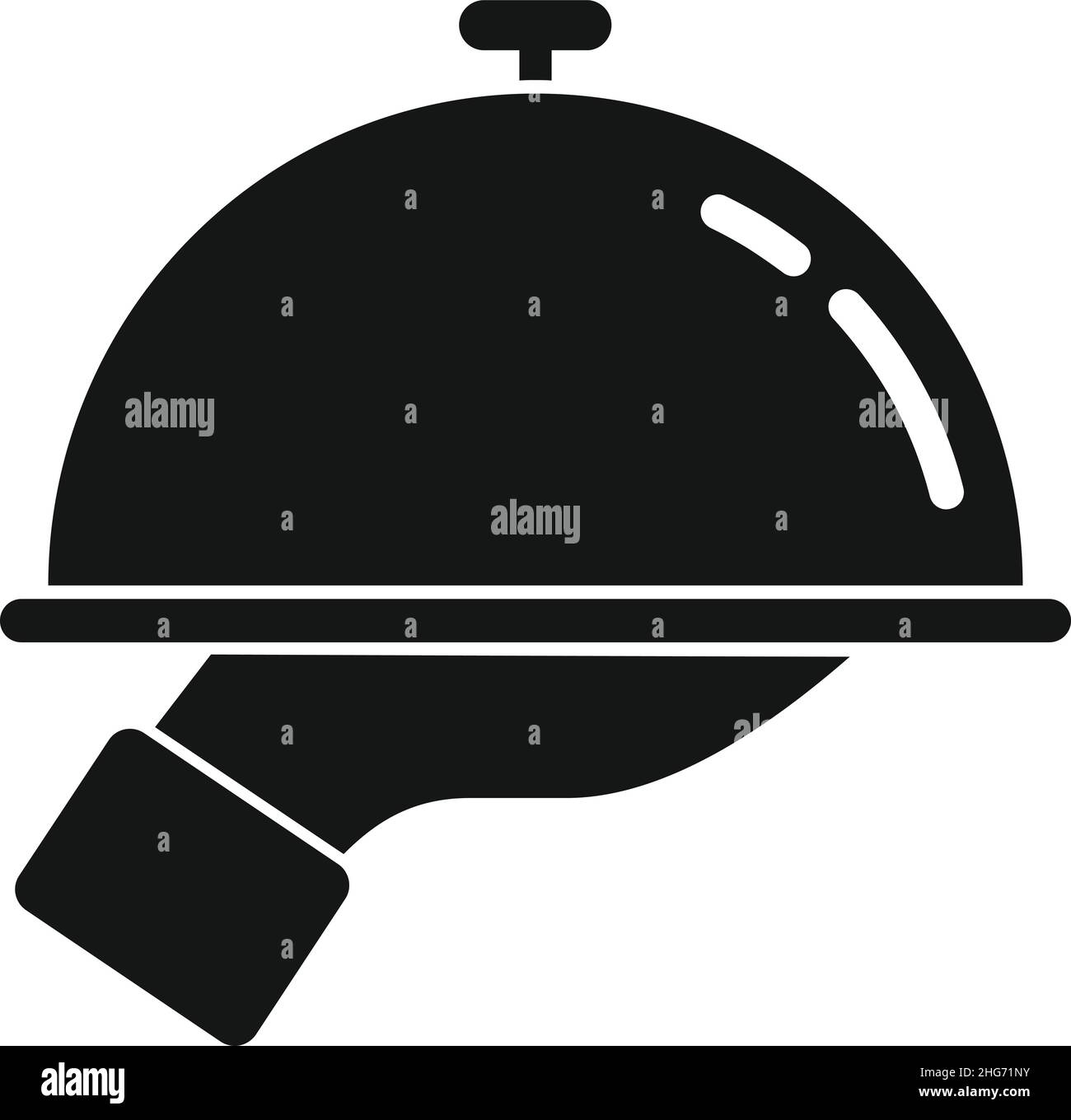 Restaurant tray icon simple vector. Food dinner. Fast cafeteria Stock ...