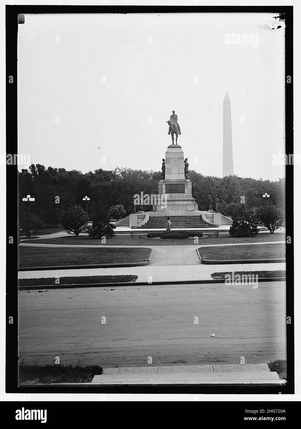 Sherman monument, Washington, D.C Stock Photo - Alamy