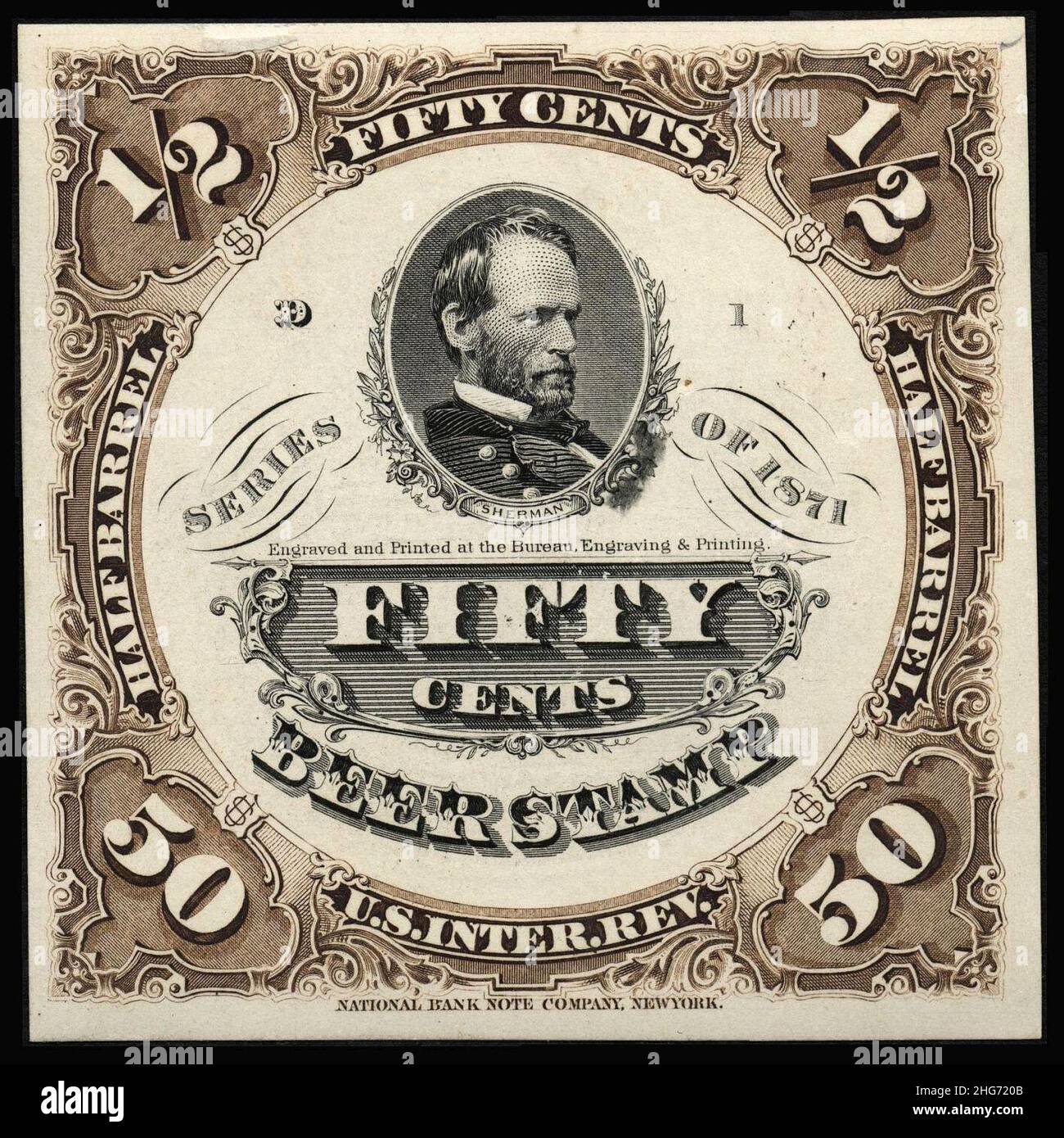 Beer stamp hi-res stock photography and images - Alamy