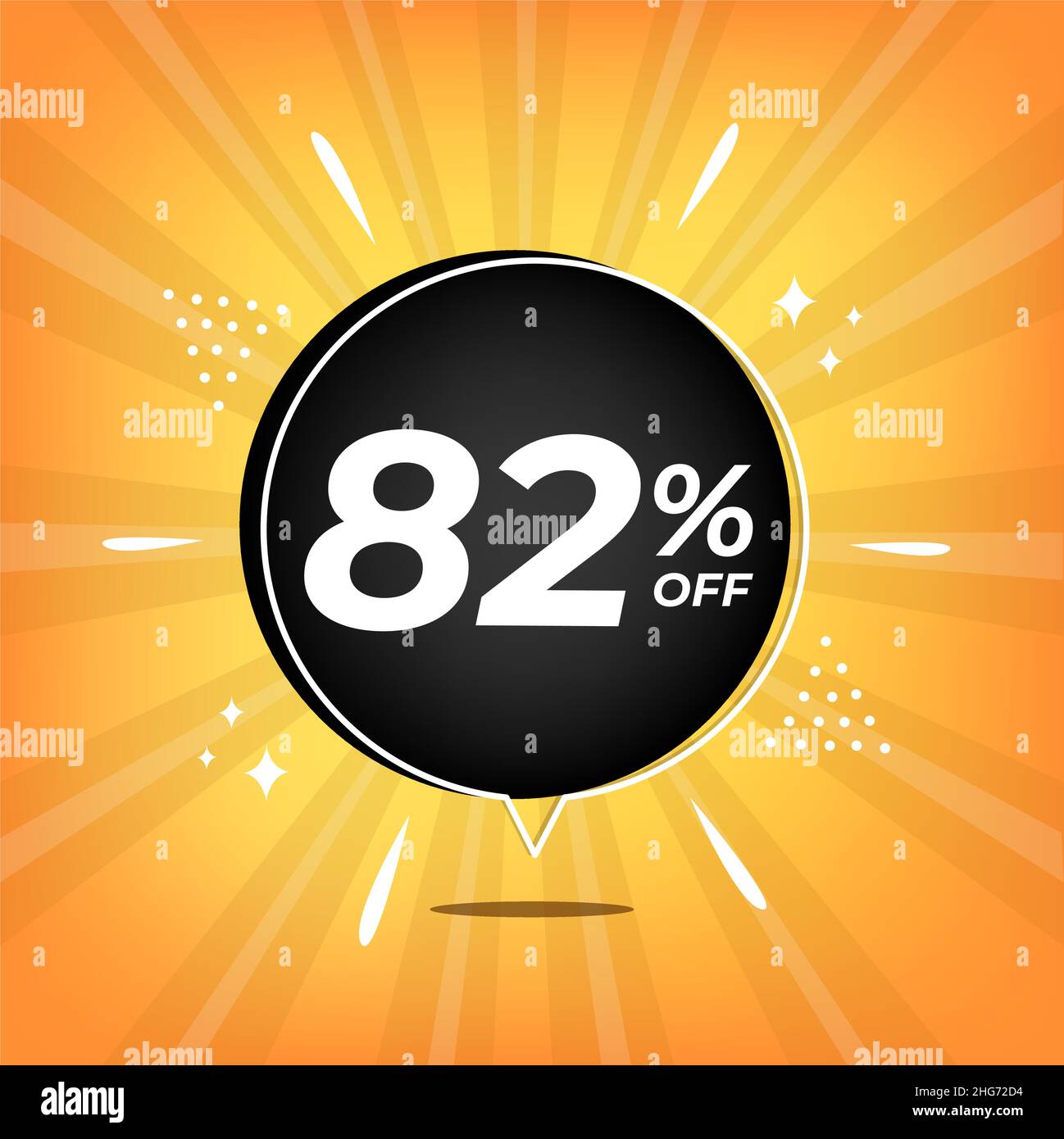 Eighty two percent Stock Vector Images - Alamy