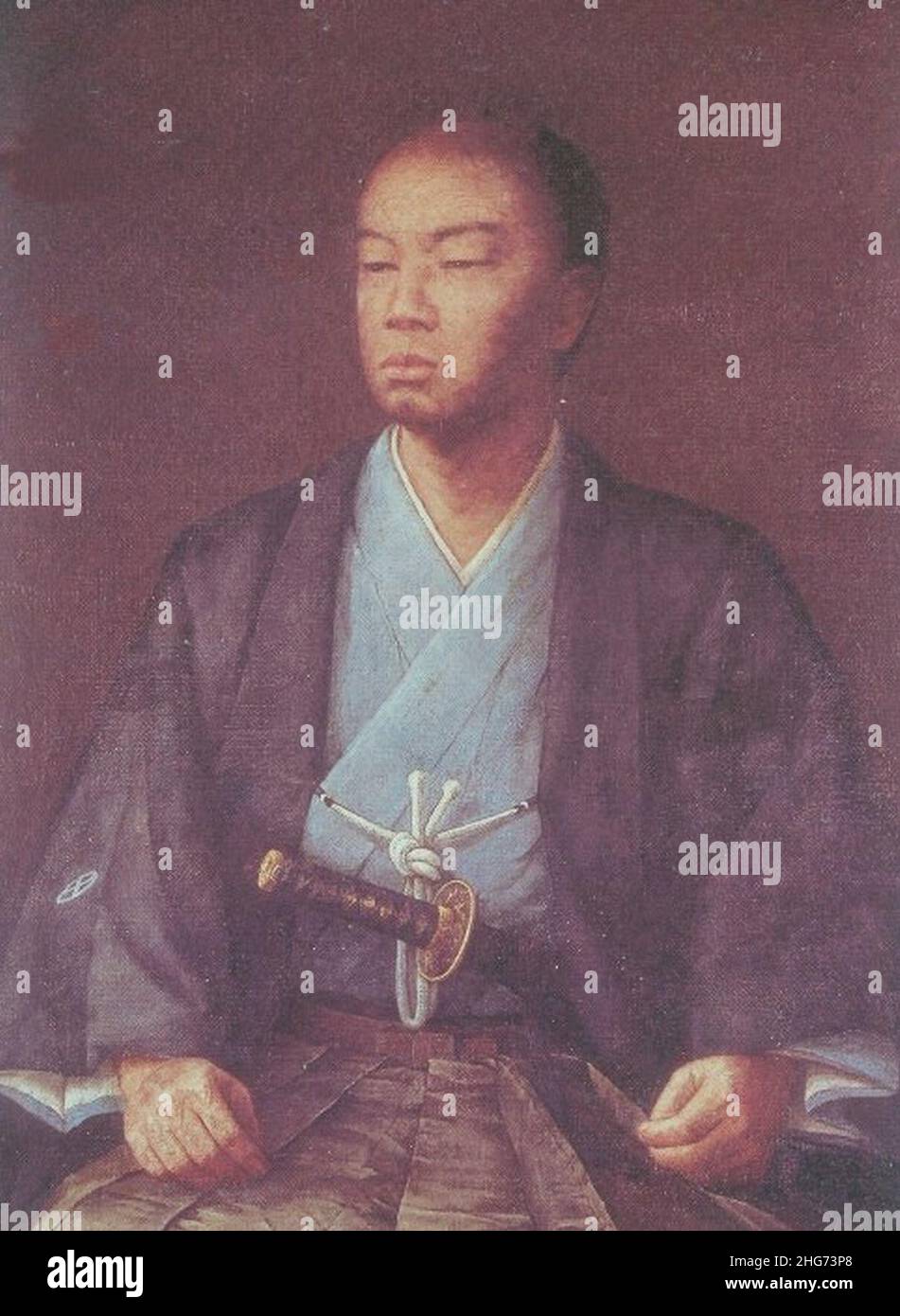 Shimazu Hisamitsu 島津久光 Stock Photo - Alamy