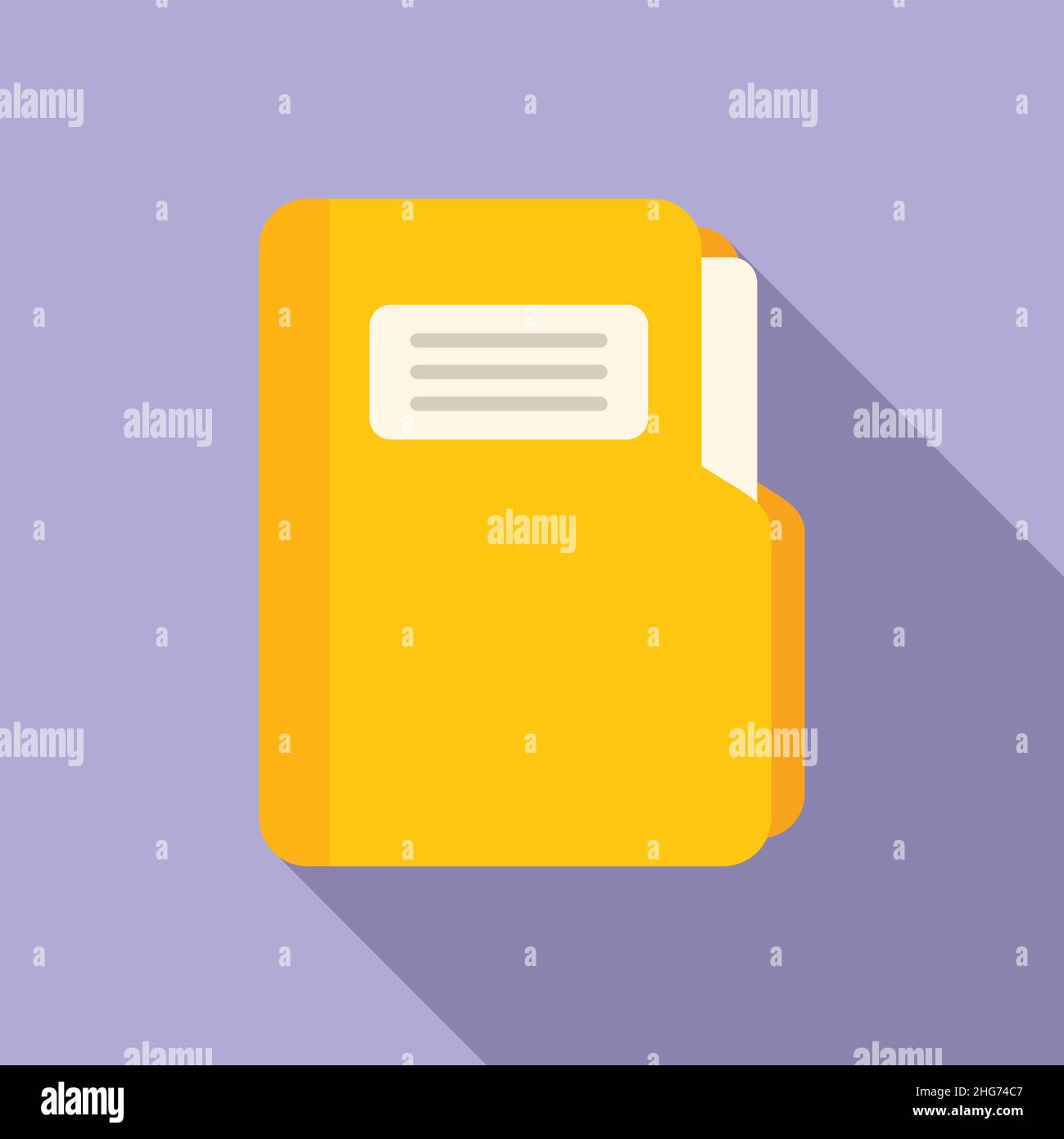 Finance bank folder icon flat vector. People payment. Digital service ...