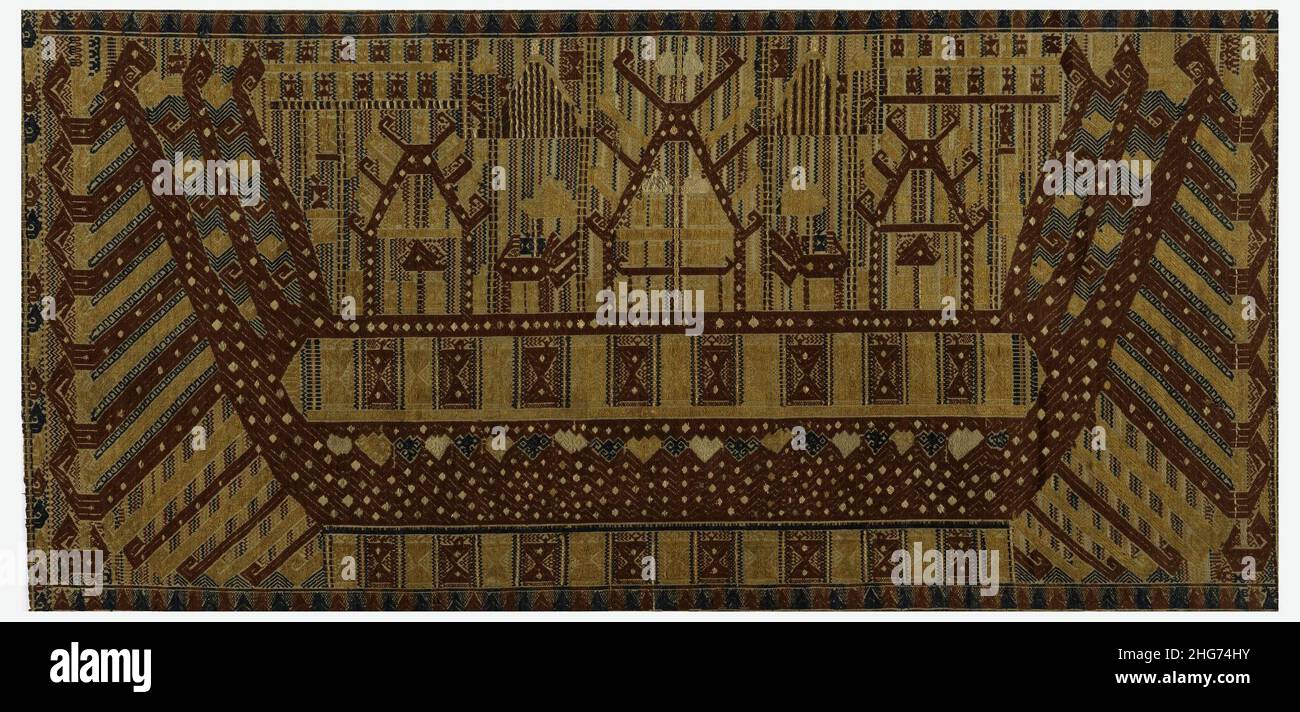 Ship Cloth (palepai) (Indonesia), 19th century Stock Photo - Alamy
