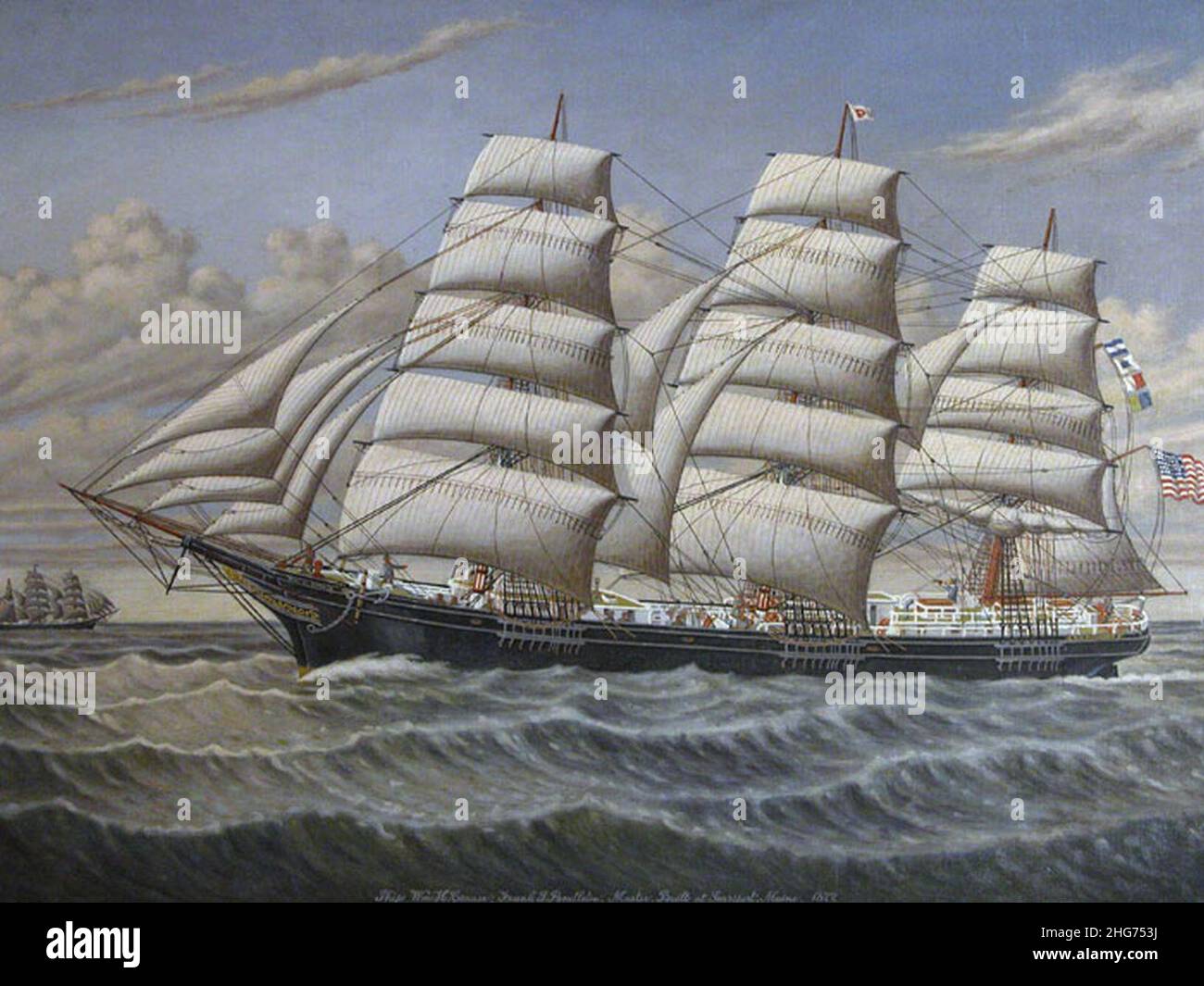 Ship william h conner Stock Photo - Alamy