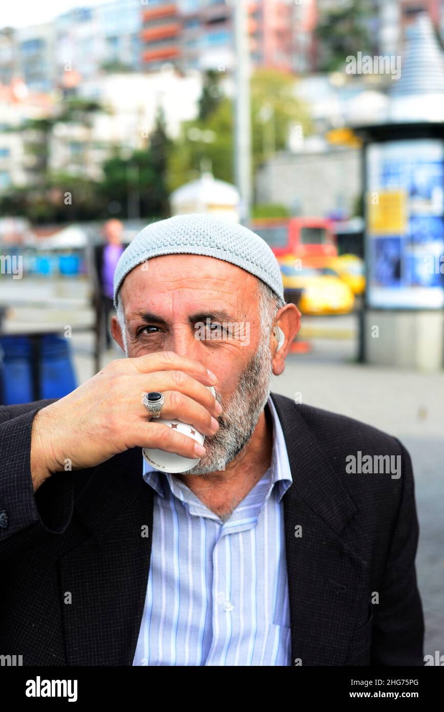 Smiling turkish men hi-res stock photography and images - Alamy
