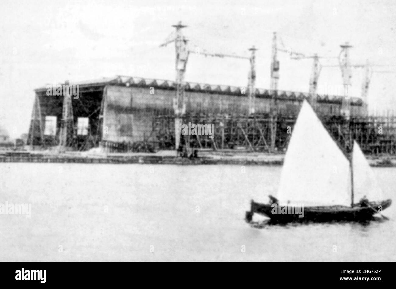 Shipyard, Nikolaev, c. 1900 Stock Photo - Alamy