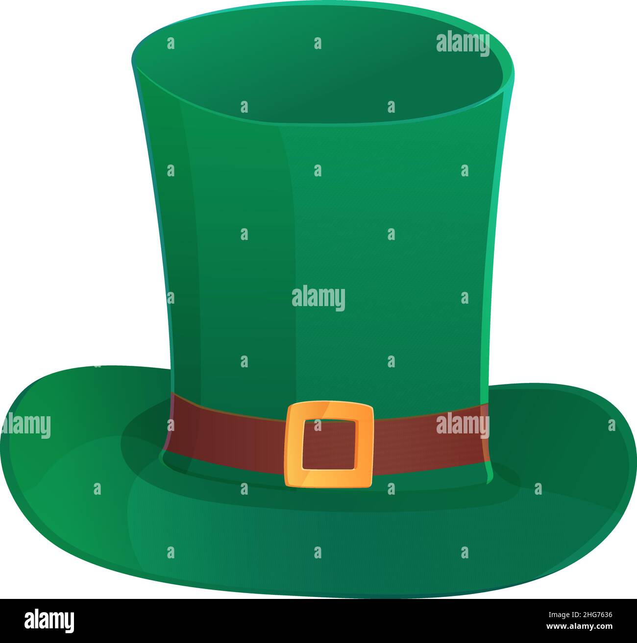 Irish top hat icon Stock Vector Images - Alamy