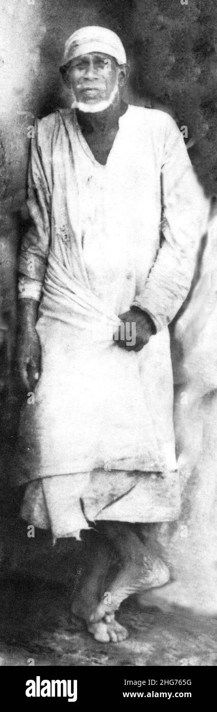 Shirdi sai baba Black and White Stock Photos & Images - Alamy