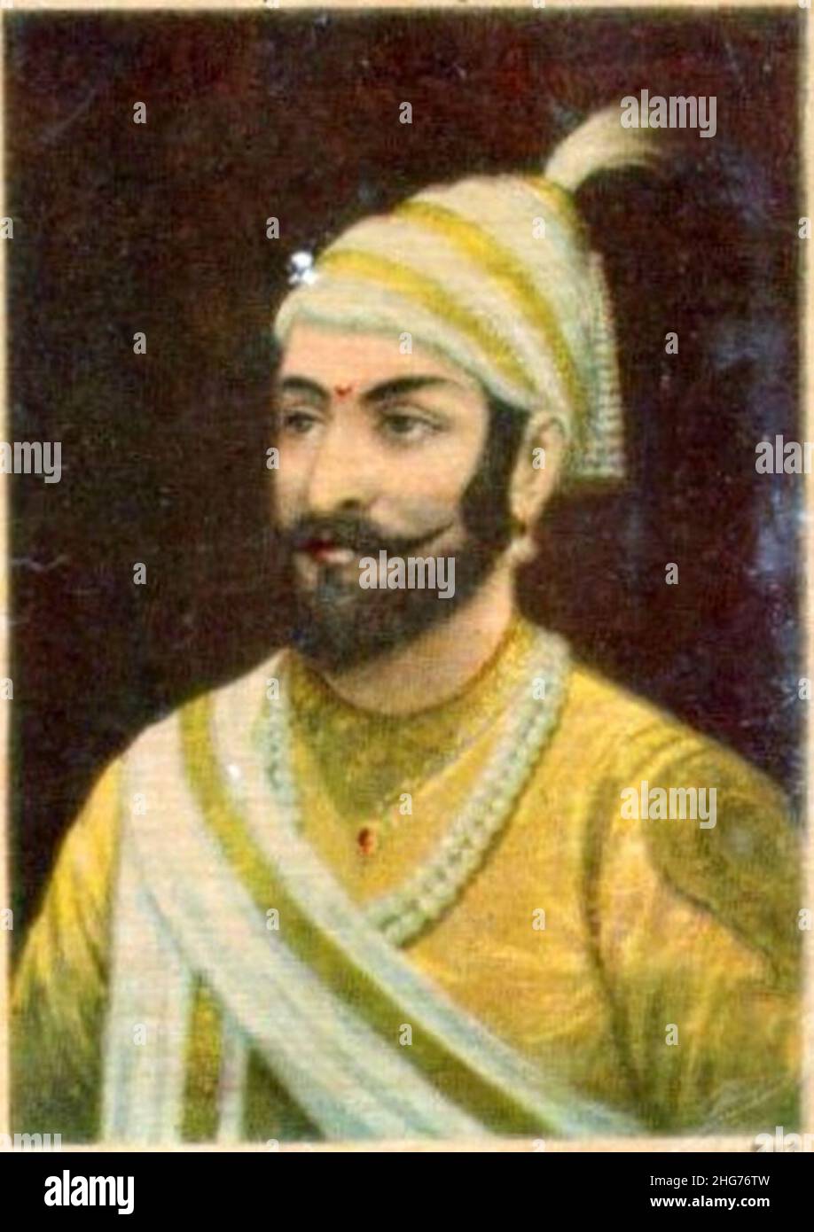 Shivaji by Raja Ravi Varma Stock Photo - Alamy