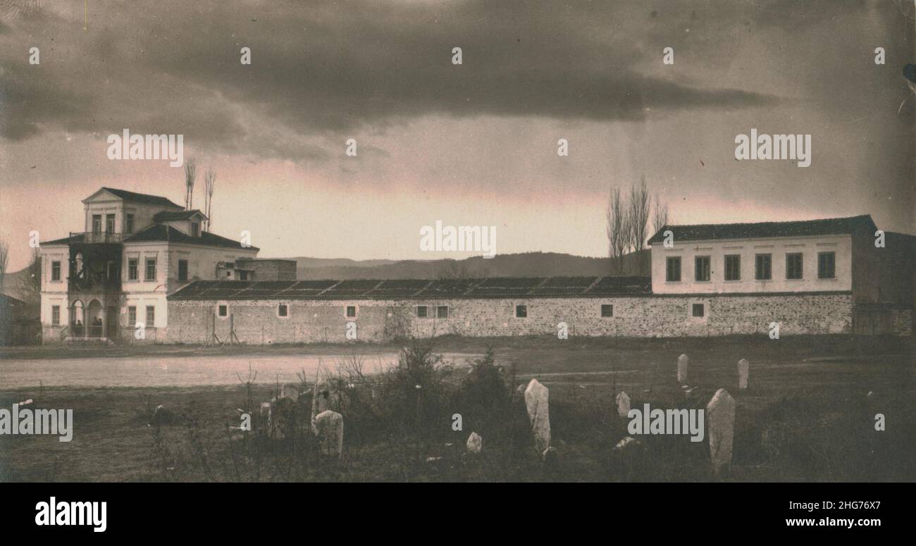 Shkolla Normale e Elbasanit Stock Photo - Alamy