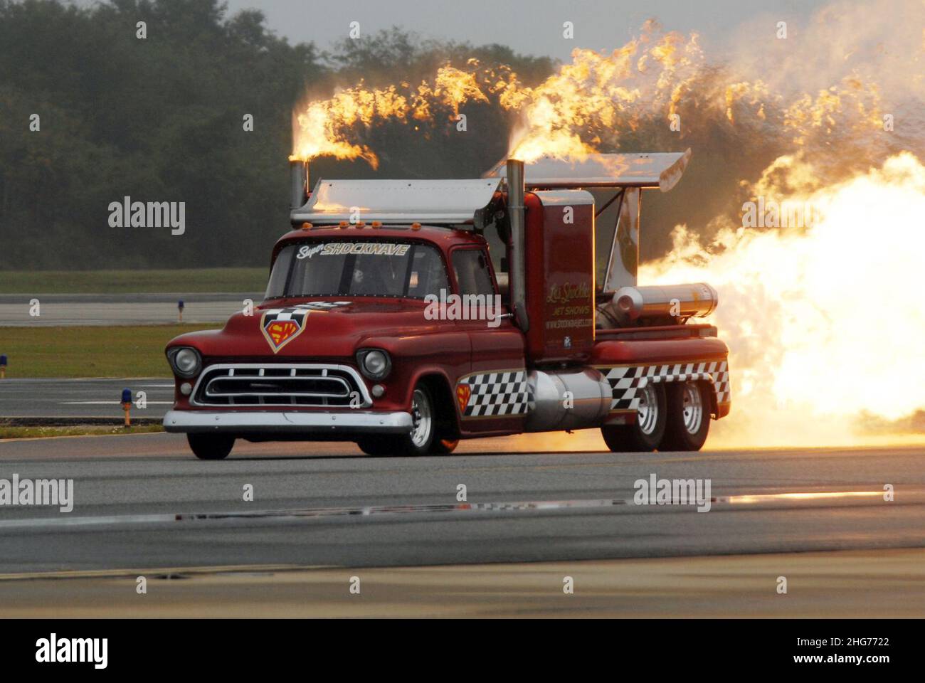 Shock wave jet truck hi-res stock photography and images - Alamy