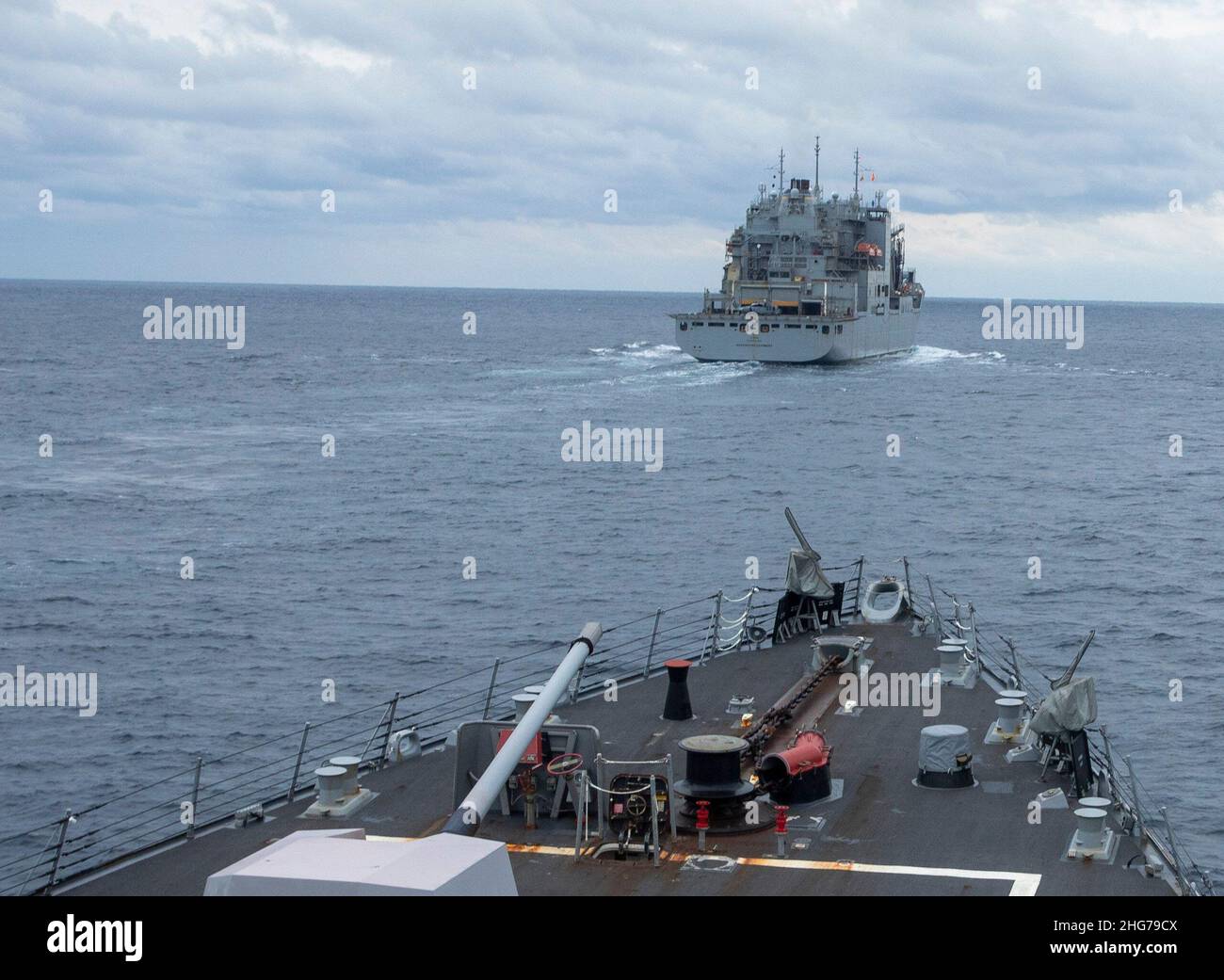 PHILIPPINE SEA (Jan. 15, 2022) The Arleigh Burke-class guided-missile ...