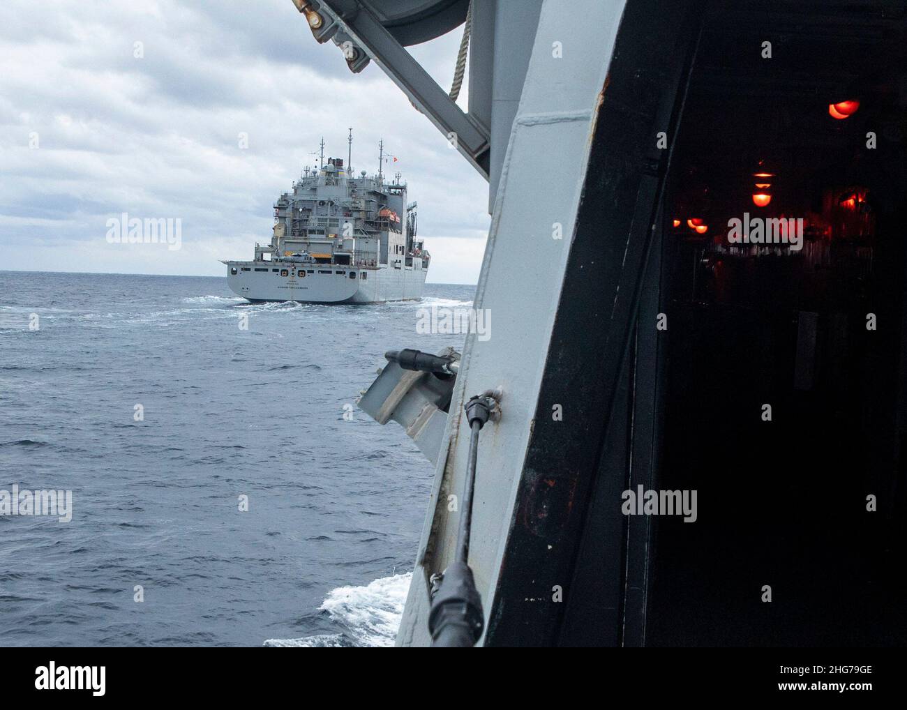 PHILIPPINE SEA (Jan. 15, 2022) The Arleigh Burke-class guided-missile ...
