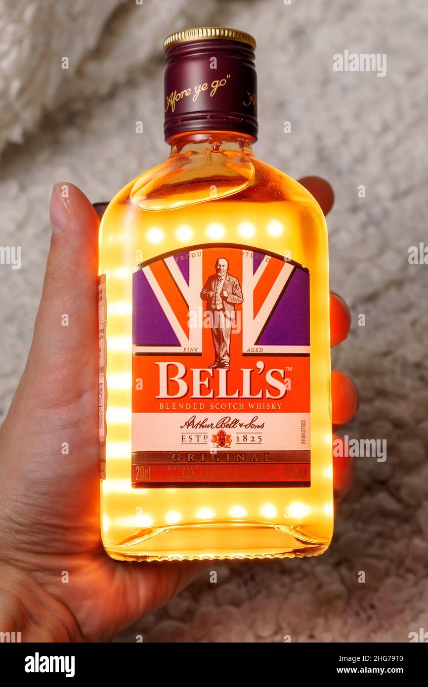 Bells blended whisky hi-res stock photography and images - Alamy
