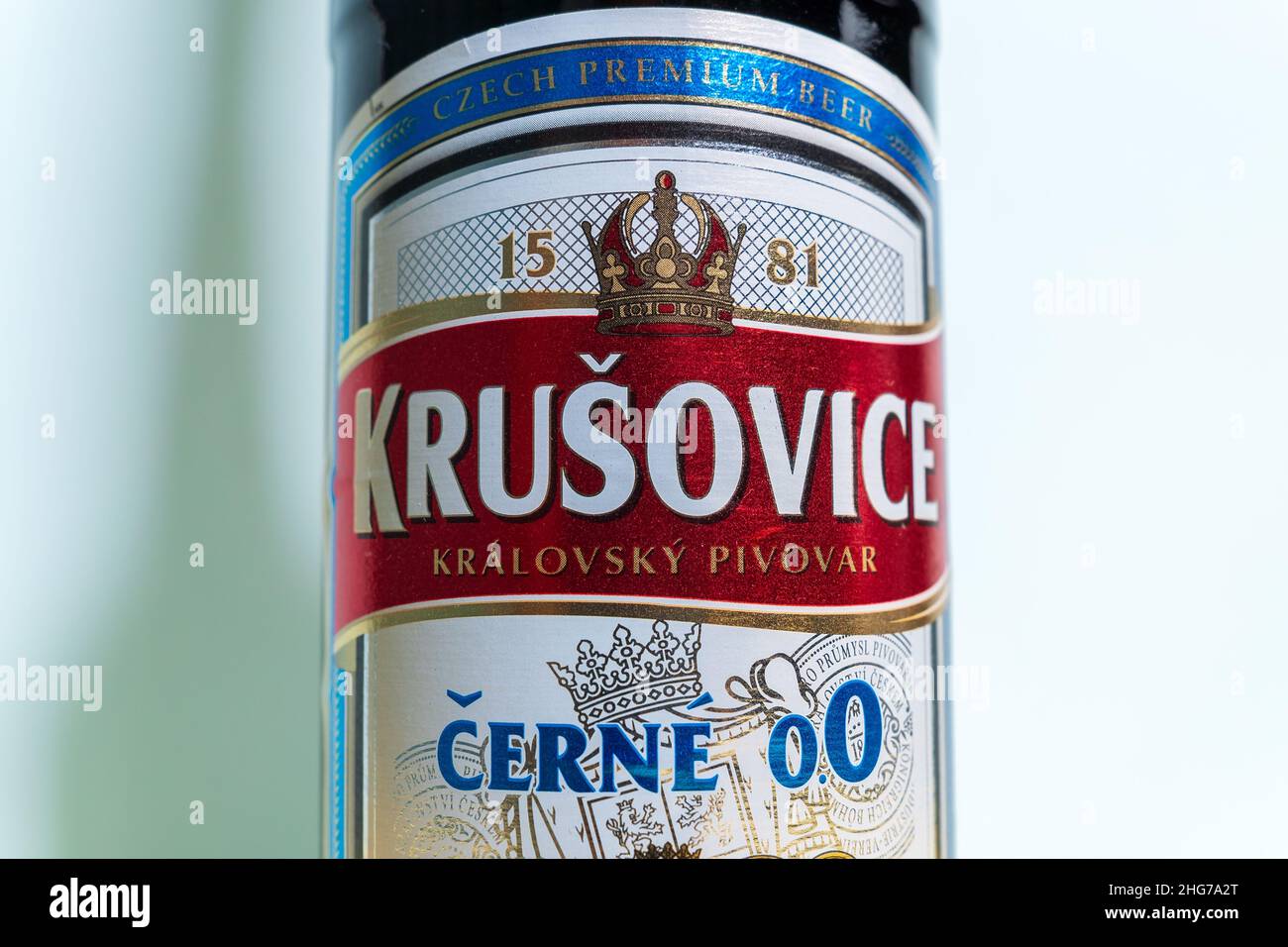 Krusovice logo hi-res stock photography and images - Alamy