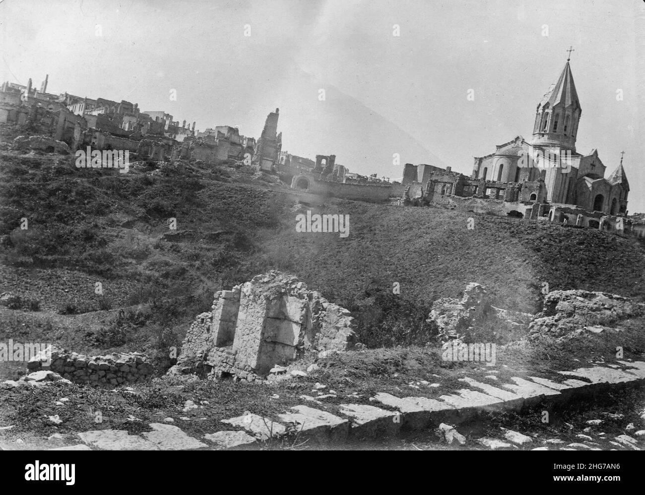 Shusha after massacre of 1920 - 2 Stock Photo - Alamy