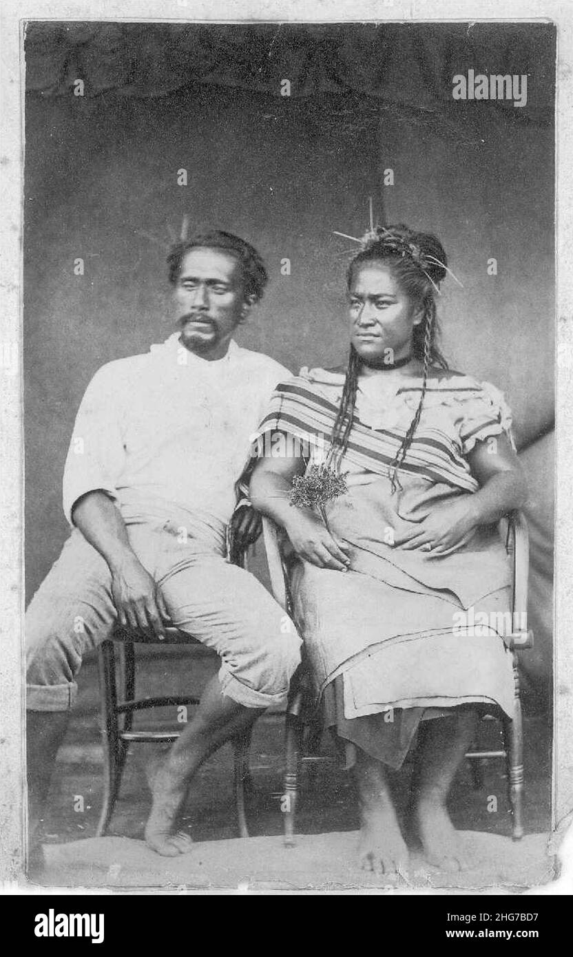 Sialeataongo and Luseane Angaefonu Stock Photo - Alamy