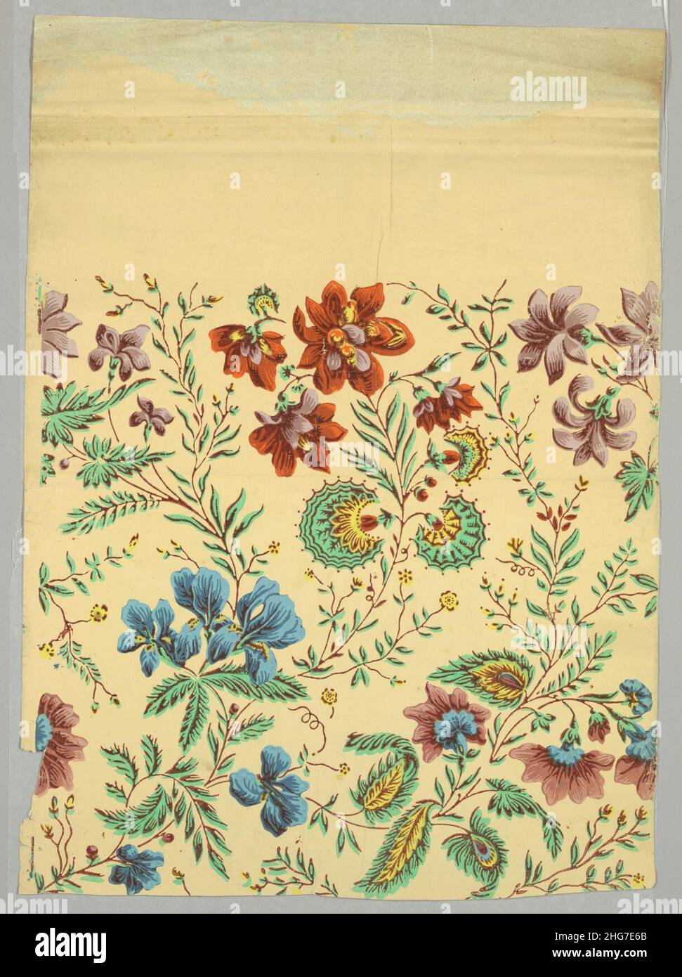 Sidewall (France), 1800–1825 Stock Photo - Alamy