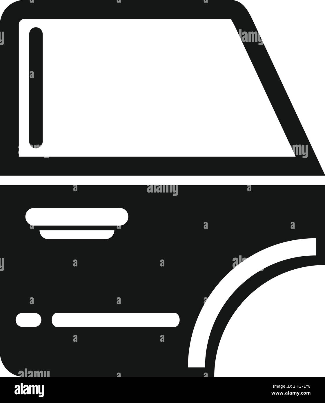 Car chauffeur door handle Stock Vector Images - Alamy