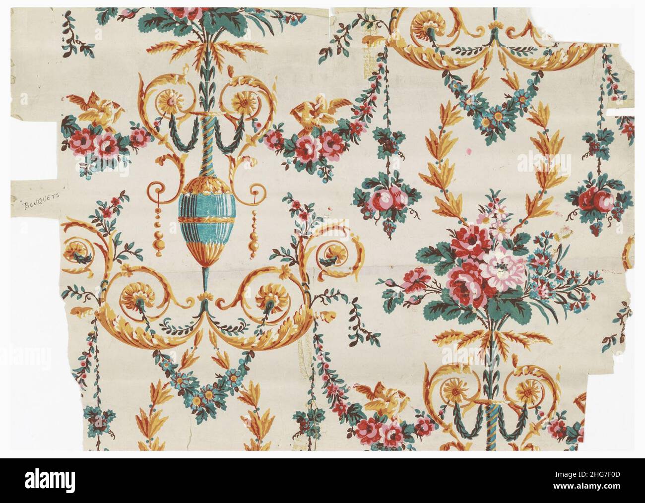 Sidewall (France), ca. 1785 Stock Photo - Alamy