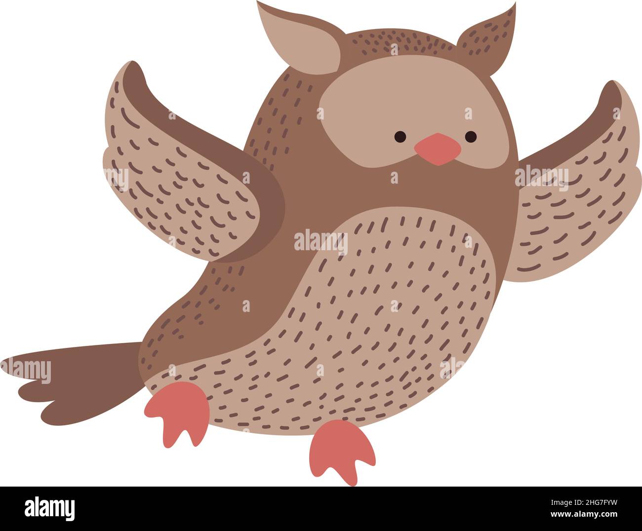cute owl bird Stock Vector Image & Art - Alamy
