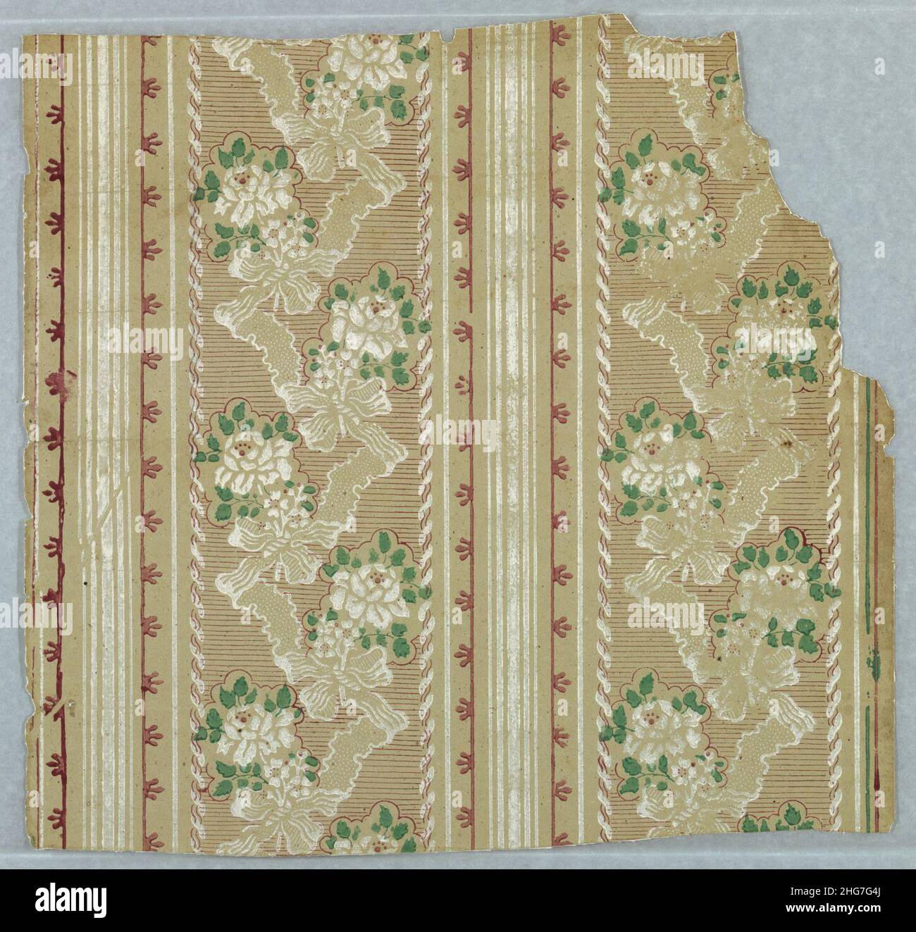 Sidewall (USA), 1850–60 Stock Photo - Alamy