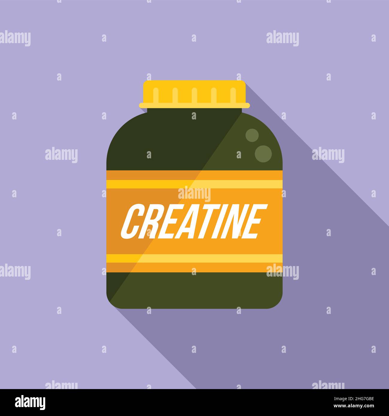 Creatine vector vectors hi-res stock photography and images - Alamy