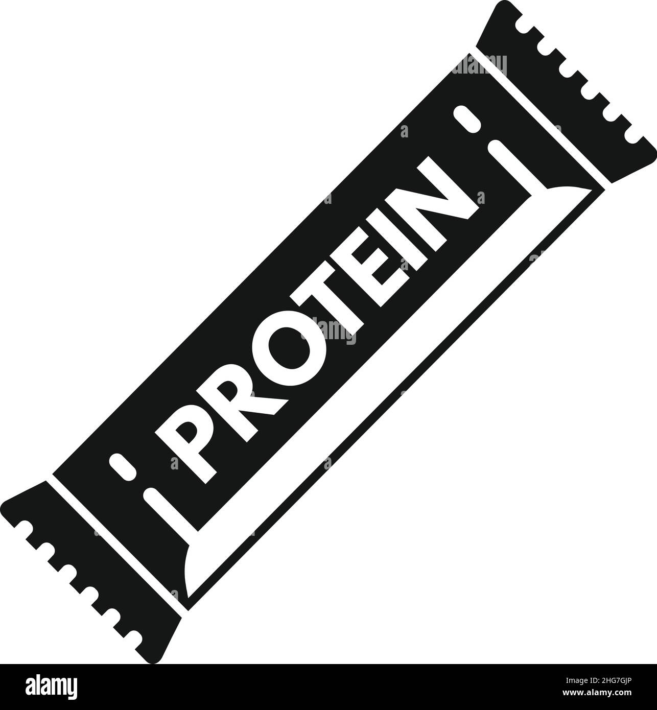 Protein food icon simple vector. Sport container. Gym nutrition Stock ...