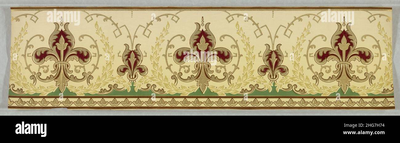 Sidewall And Border (USA), 1900–1920 Stock Photo - Alamy