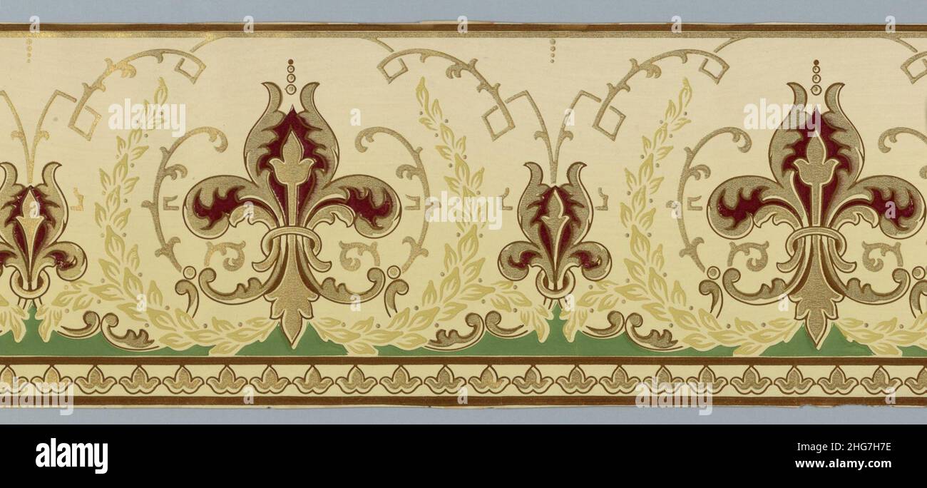 Sidewall And Border (USA), 1900–1920 Stock Photo - Alamy