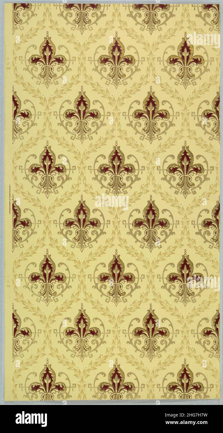 Sidewall And Border (USA), 1900–1920 Stock Photo - Alamy