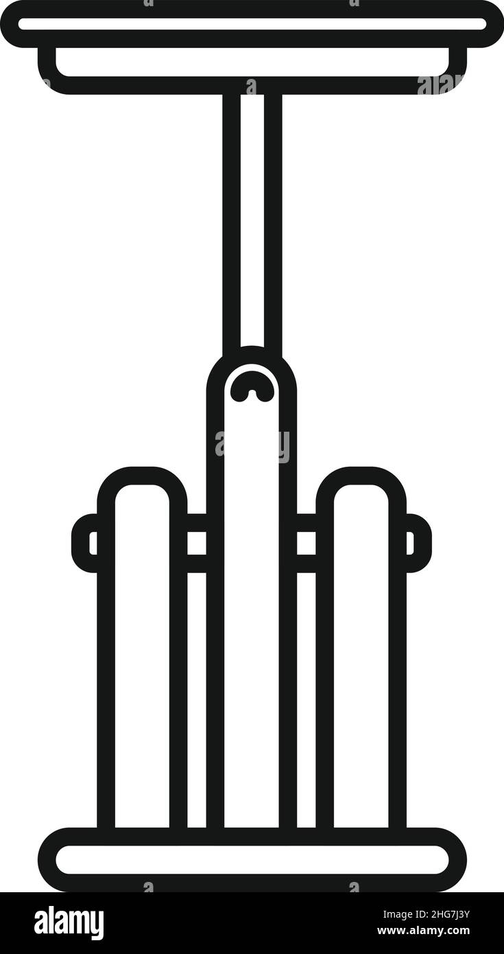 Machine car lift icon outline vector. Auto garage. Vehicle repair Stock ...