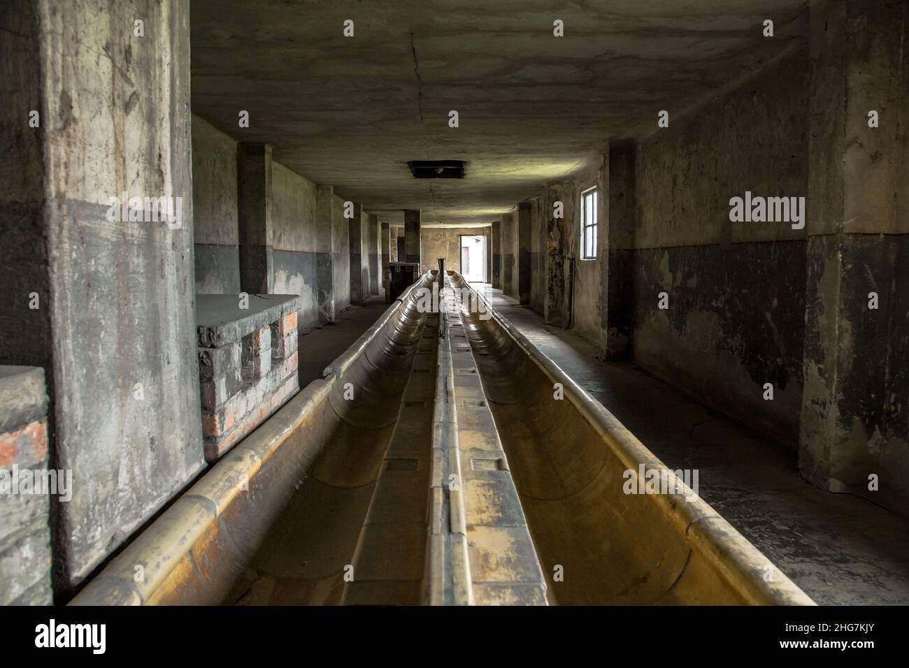 Jewish Prisoner Bathroom, Auschwitz Birkenau Concentration Camp Poland ...