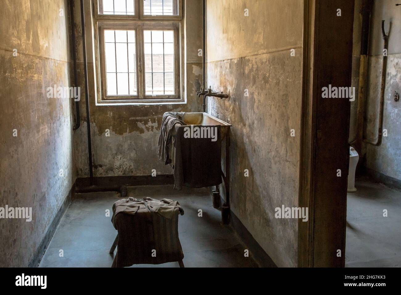 Jewish Prisoner Bathroom, Auschwitz Birkenau Concentration Camp Poland ...