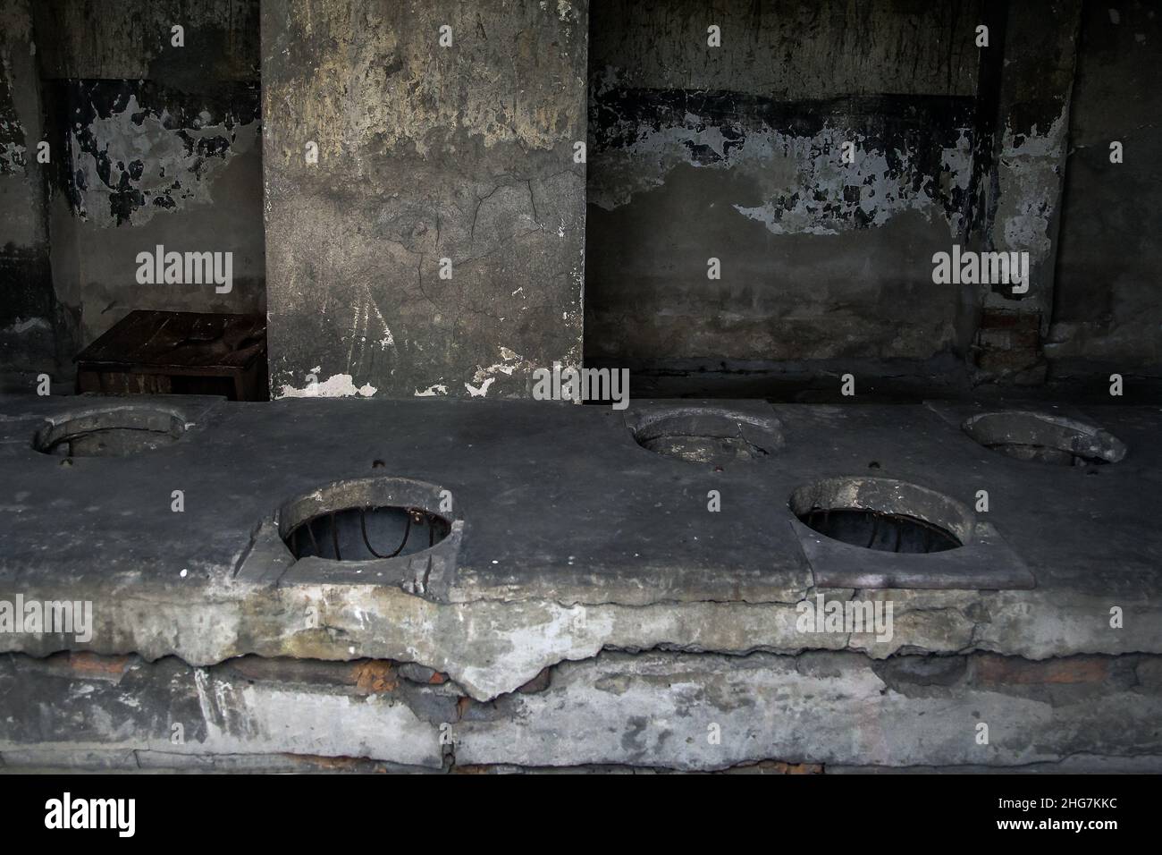 Jewish Prisoner Bathroom, Auschwitz Birkenau Concentration Camp Poland ...