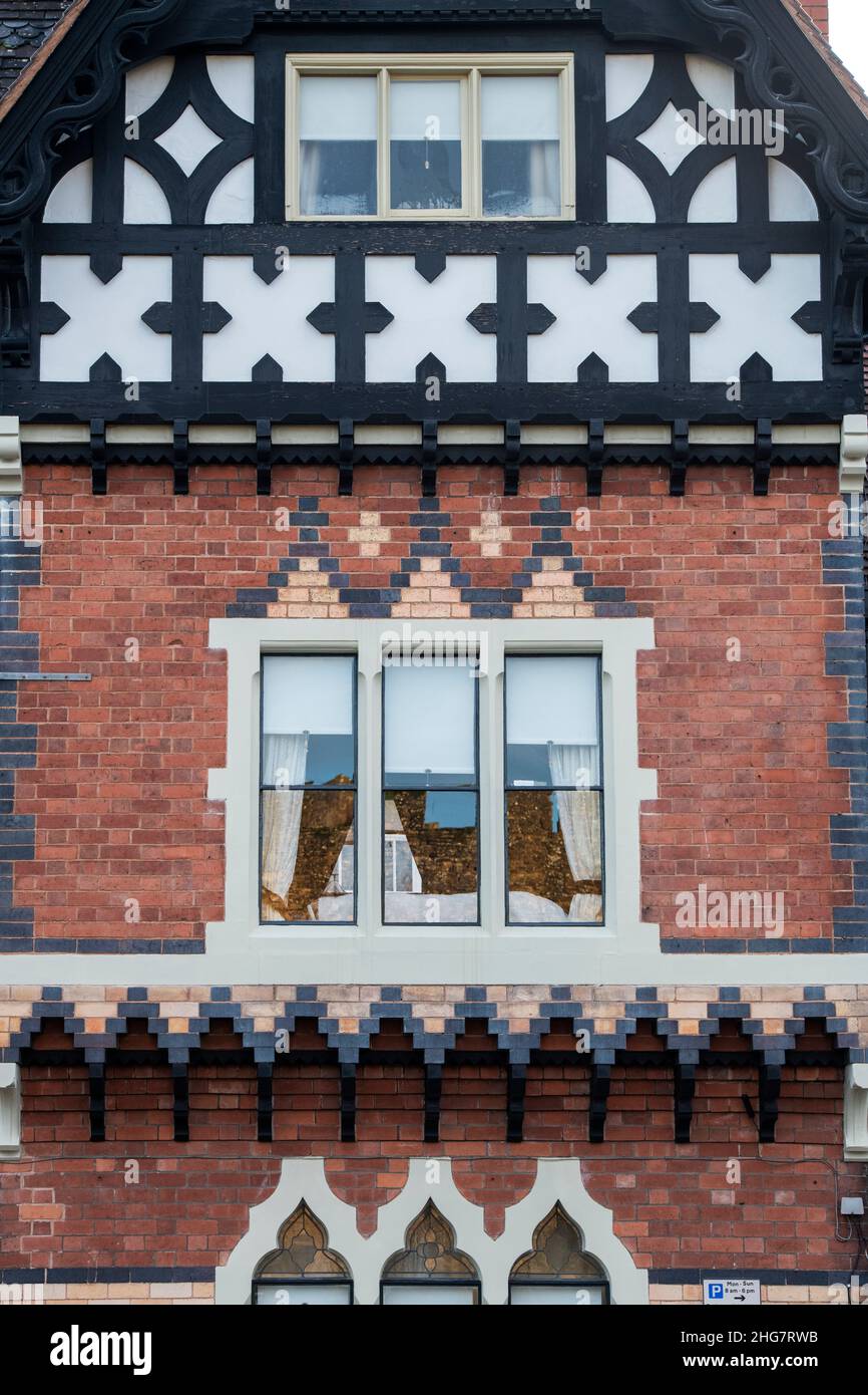 Timber frame brick hi-res stock photography and images - Alamy